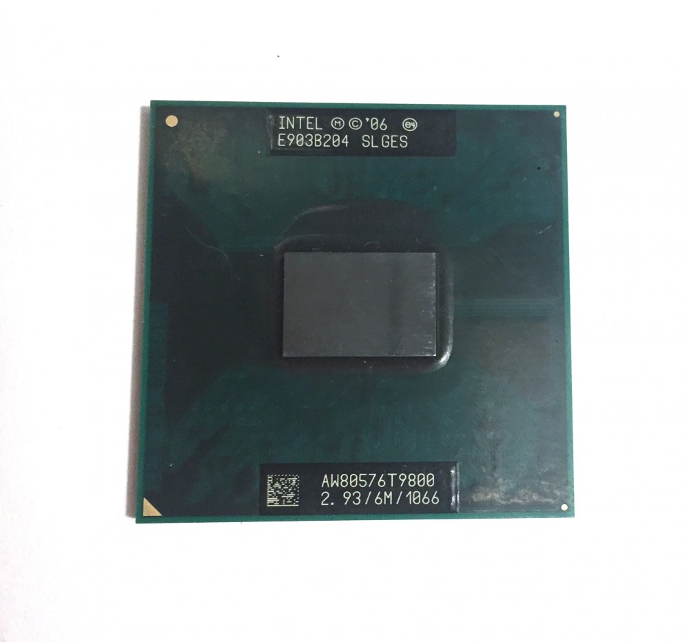 Intel Core 2 Duo T9800 laptop processzor CPU 2,93Ghz 1066Mhz