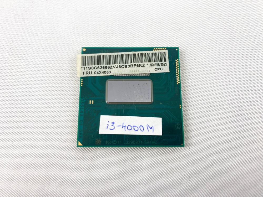 Intel Core i3-4000M használt laptop CPU processzor 2,40Ghz 4