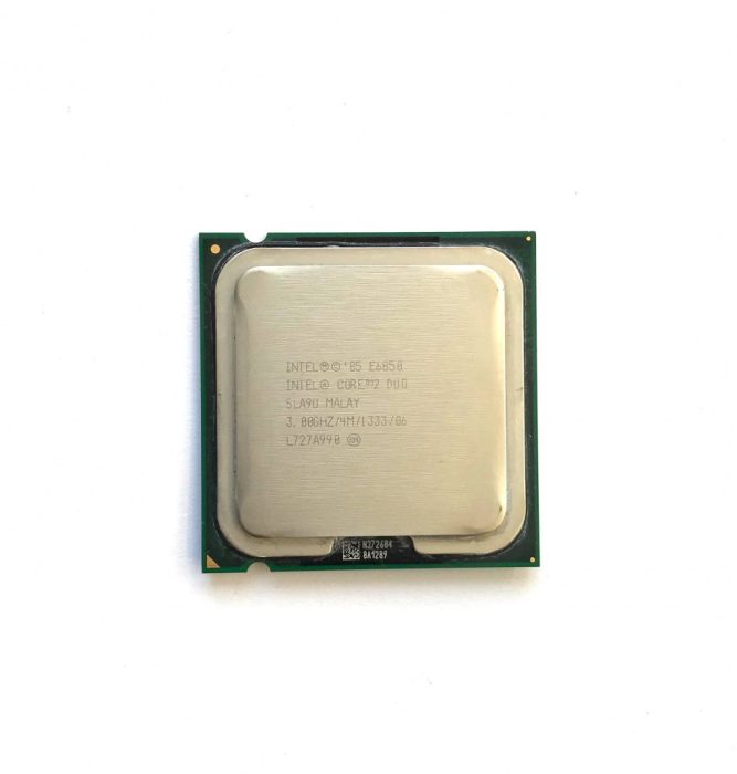 Intel Core 2 Duo E6850 3,00Ghz használt processzor CPU LGA77