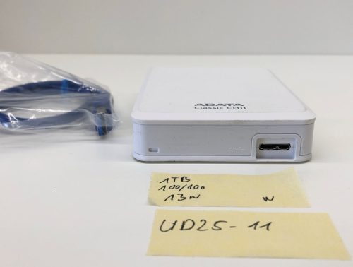 ADATA Classic CH11 1TB használt külső HDD USB 3.0 merevlemez ADATA Classic CH11 1TB használt külső HDD USB 3.0 merevlemez